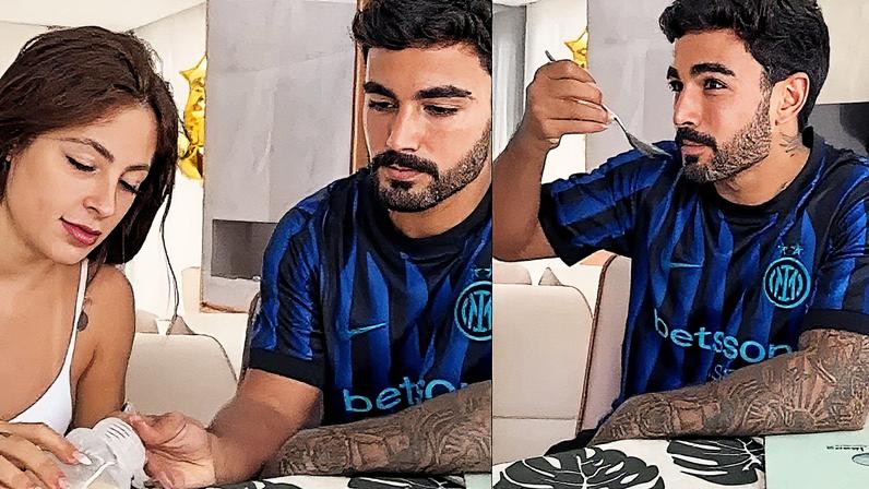 Web se emociona com vídeo de Yuri Mirelles experimentando leite materno de Nathalia Valente