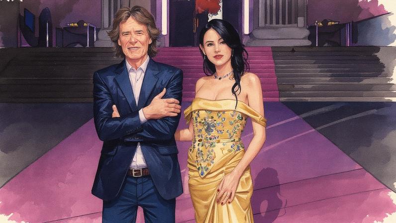 Mick Jagger, 82, curte rara noite a dois com noiva no Museu Britânico